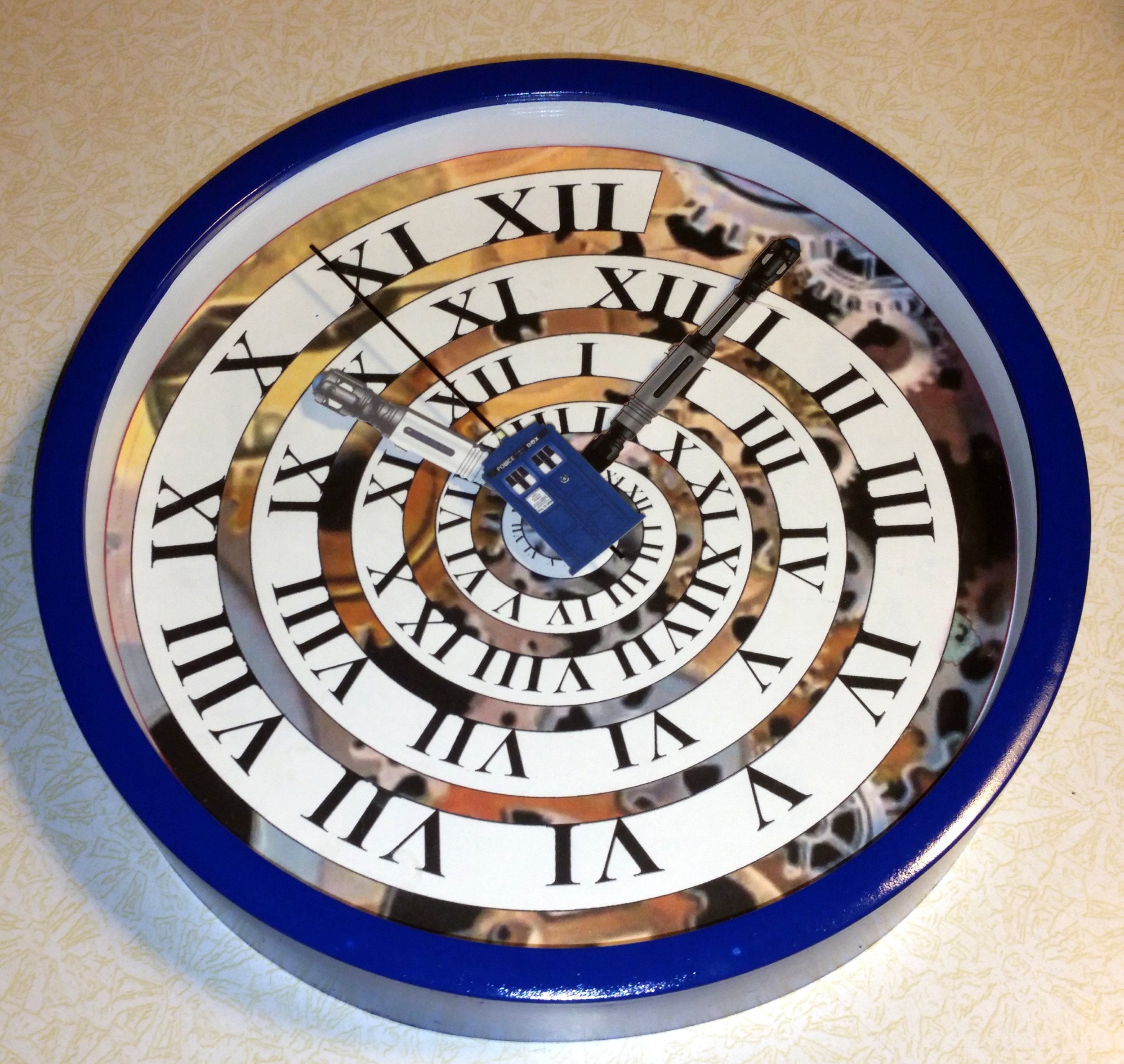 Dr Who Time Clock Background