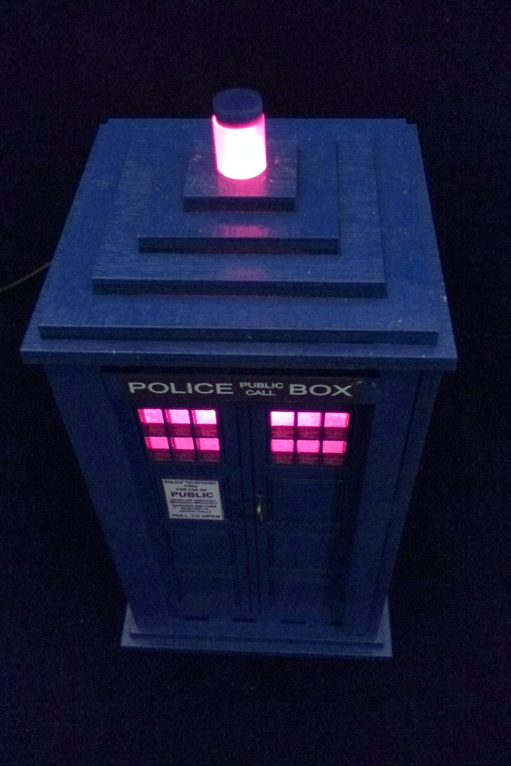 TARDIS Accent Lamp/night Light - Etsy