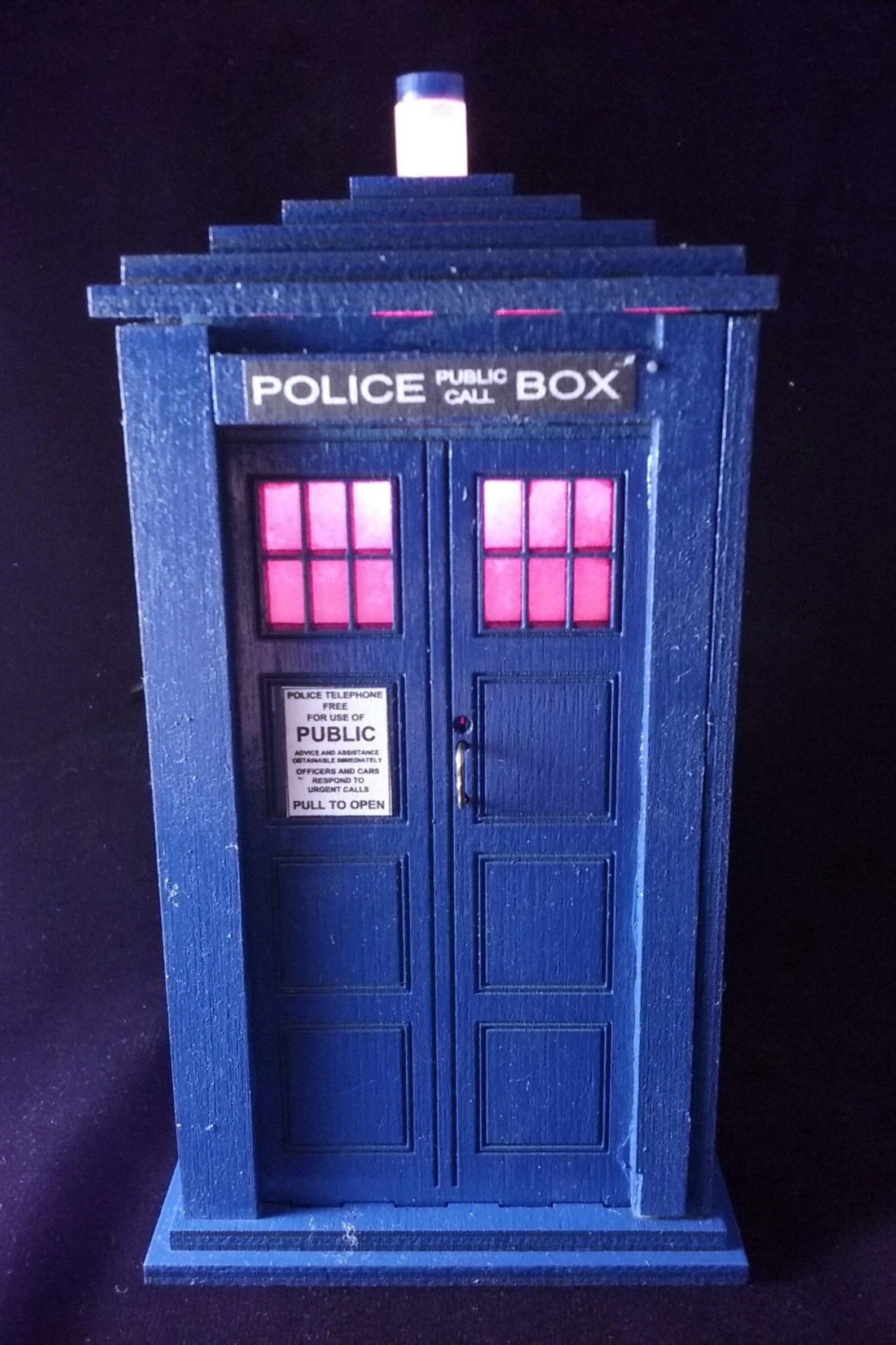 TARDIS Accent Lamp/night Light - Etsy