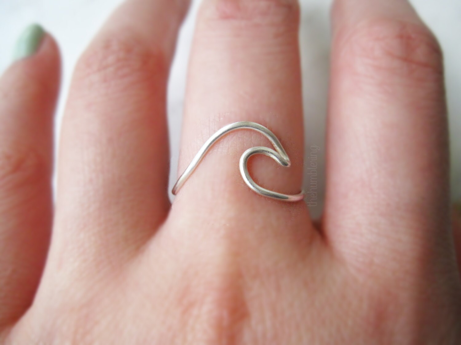 Sterling Silver Wave Ring//wave Ring Sterling Silver Ring - Etsy Canada