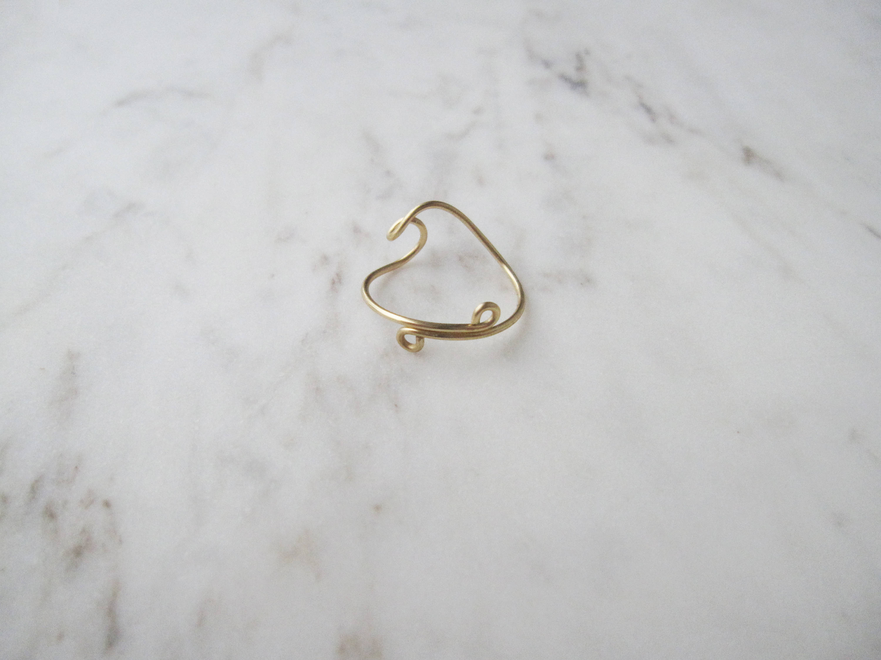 Wave Ring// Gold Wave Ring Ring Wave Ocean Ring Surf - Etsy