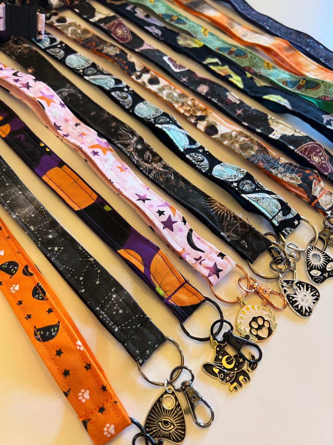 Charming Coven - Lanyards, Fabric Lanyards, Badge ID Holder, Name Tag ...