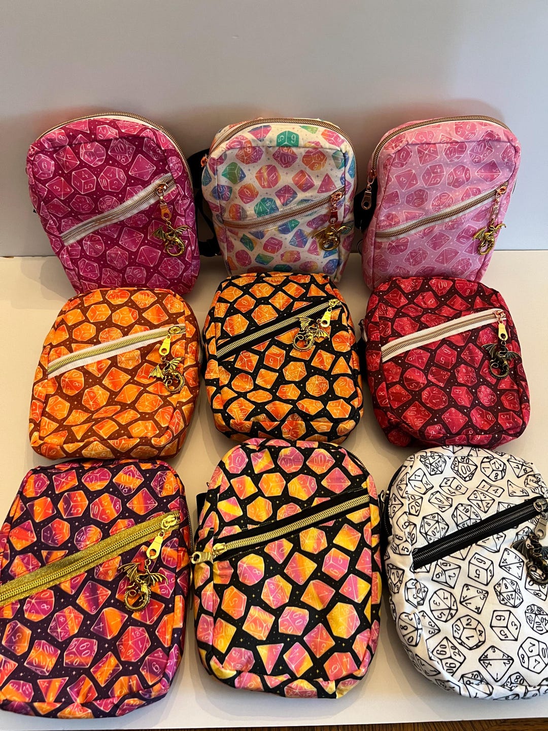 Prismatic Spray (warm Colors) - Sling Bag, Shoulder Bag, Bum Bag ...