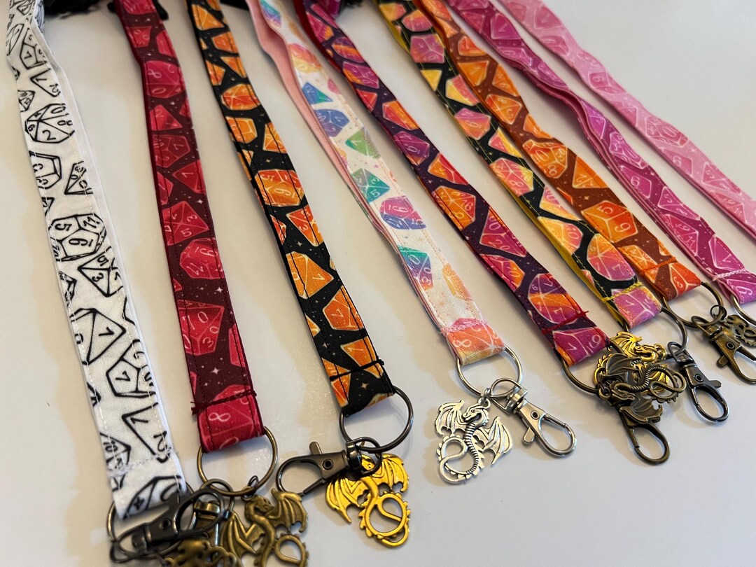 Prismatic Spray (warm Colors) - Lanyards, Fabric Lanyards, Badge ID ...