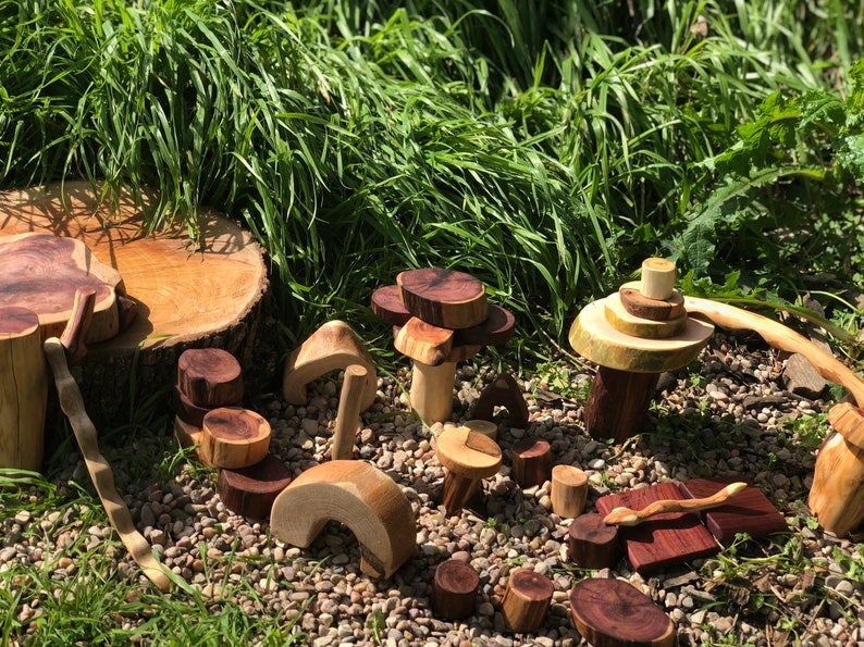 Rain Forest Tree Blocks 75 Pc - Etsy Australia