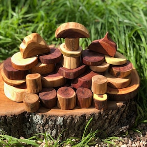 Rain Forest Tree Blocks 75 Pc - Etsy