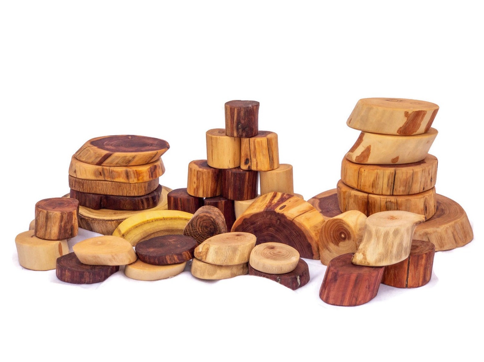 Tree Blocks 75 Piece Set - Etsy