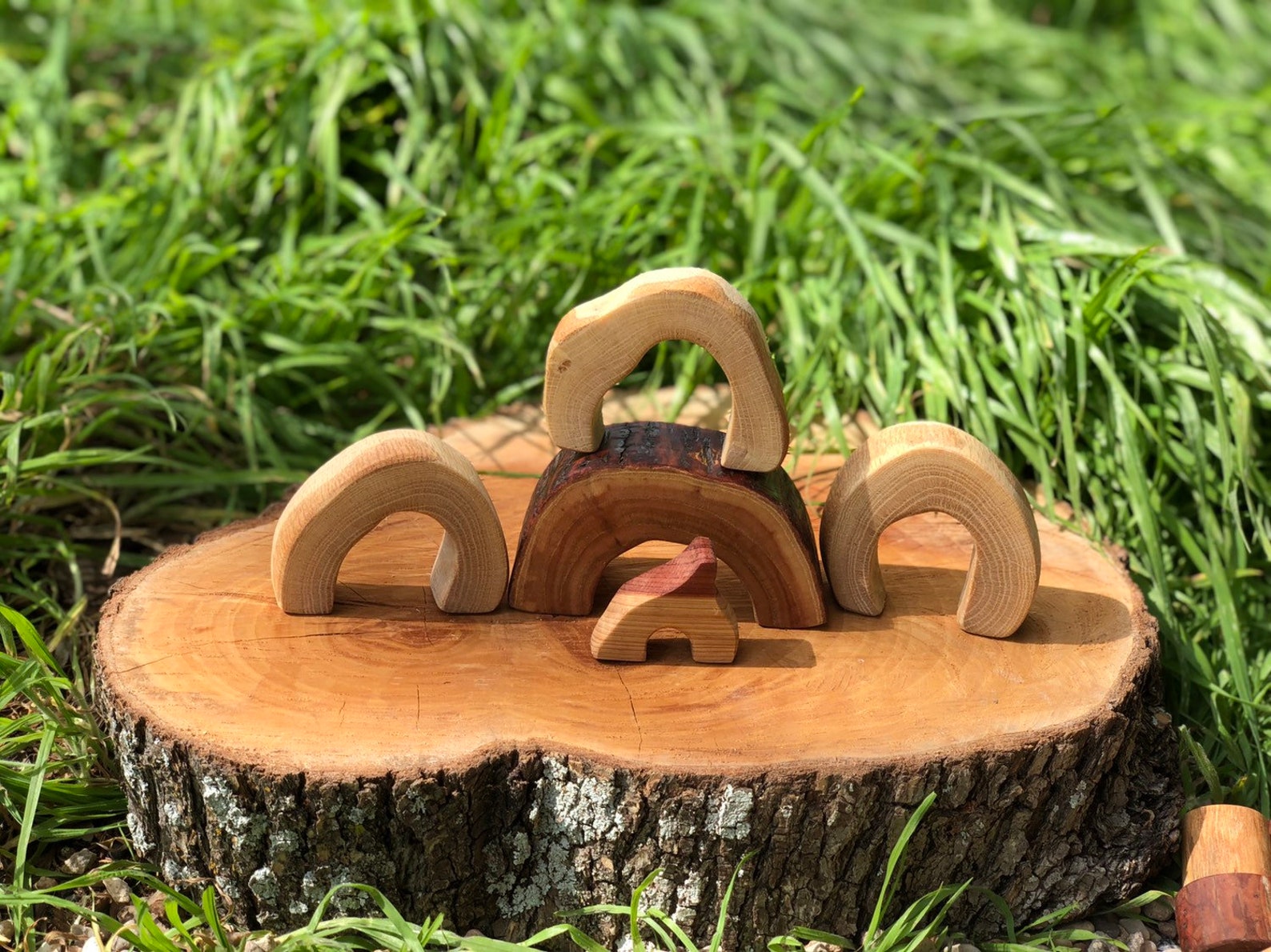 Rain Forest Tree Blocks 75 Pc - Etsy