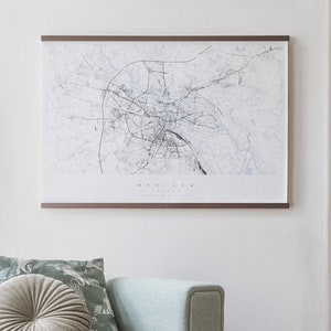 Large World Map Frame Magnetic - Etsy