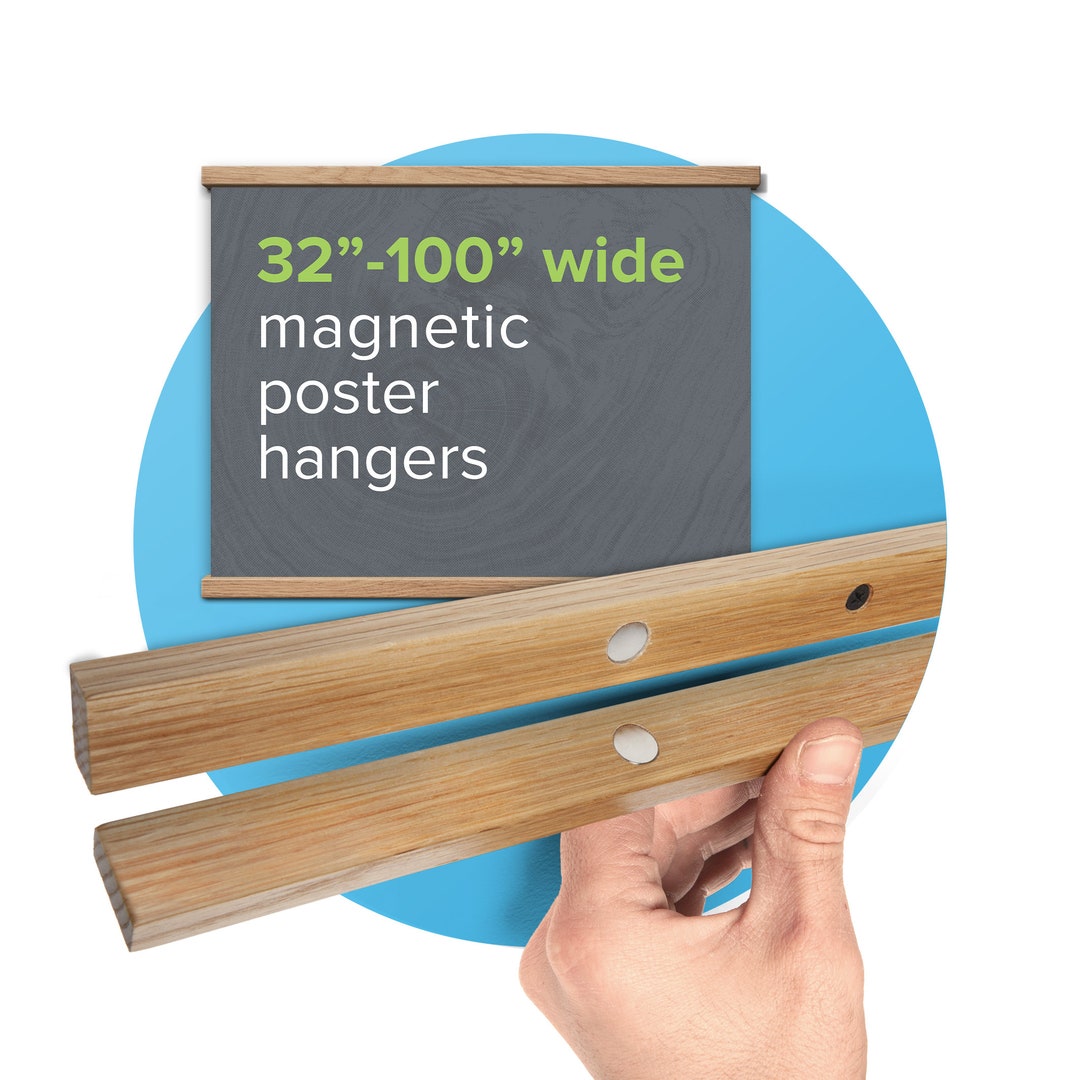 Custom Magnetic Poster Hanger, Panoramic Frame, Tea Towel Frame, Home ...
