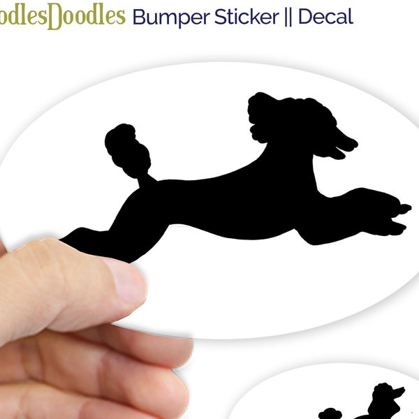 Poodle Sticker - Etsy
