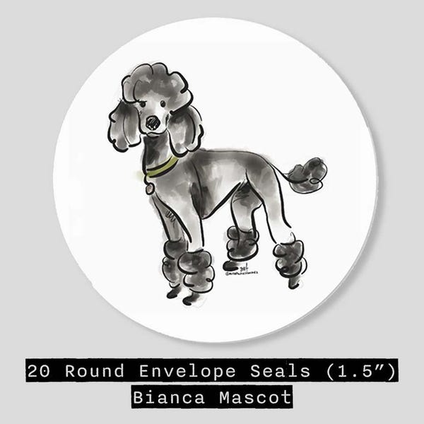 Poodle Sticker - Etsy
