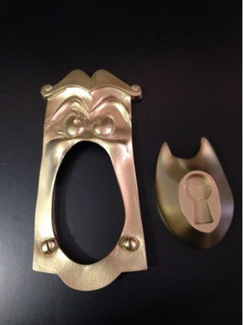 1 Alice in Wonderland Life Size Door Knob Face Plateworking - Etsy