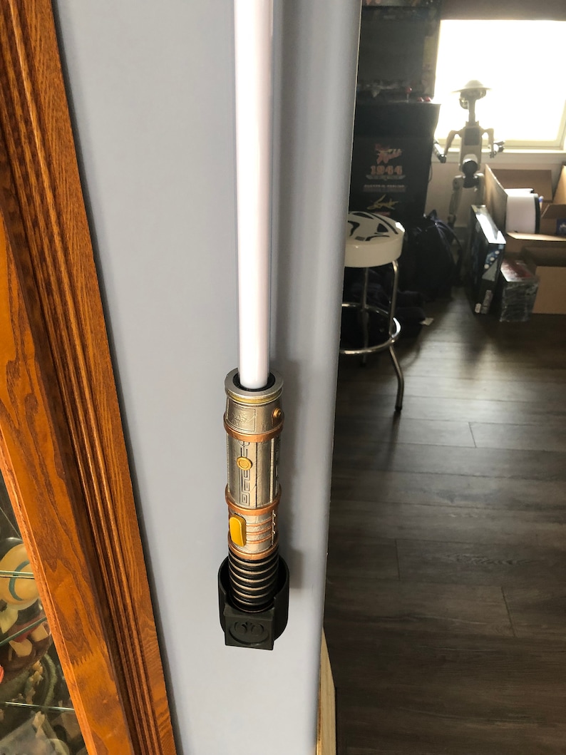 Star Wars Savi's Workshop Lightsaber Wall Mounts - Etsy