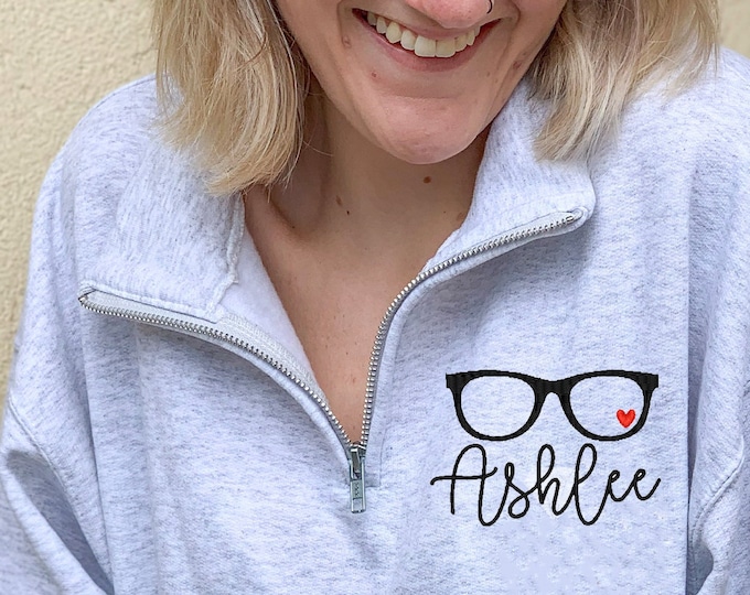 Optometrist Quarter Zip Sweatshirt, Vision Assistant Sweater ...