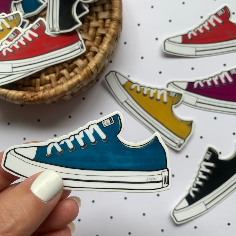 Converse Sneakers - Etsy