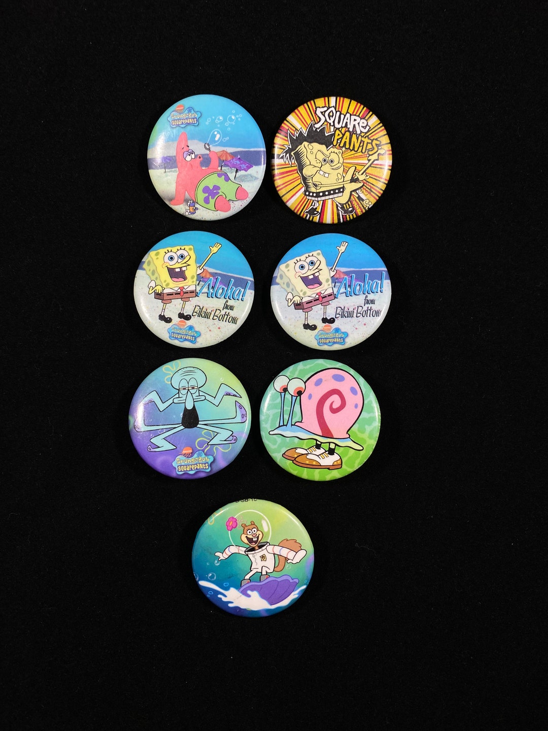 Sponge Bob Square Pants Vintage Licensed Lapel Pin Button - Etsy