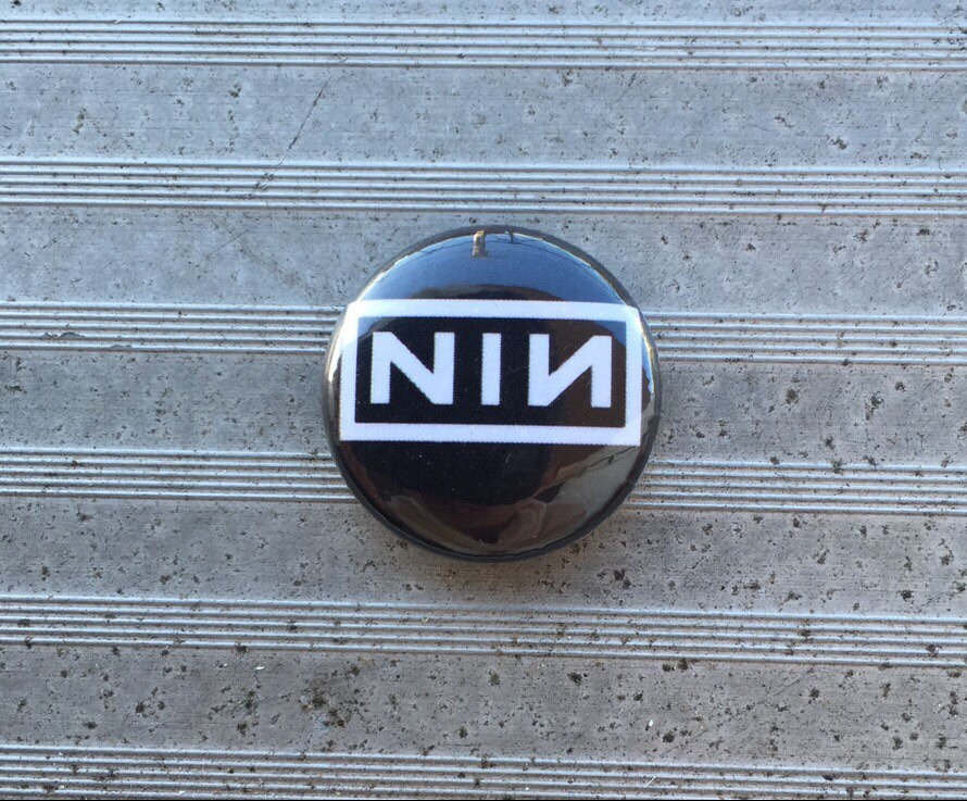 Handmade Nine Inch Nails Trent Reznor 1 Button Lapel Pin - Etsy