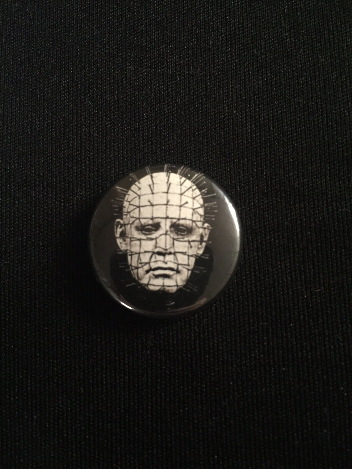 Handmade Hellraiser Pinhead 1" Button Lapel Pin - Etsy