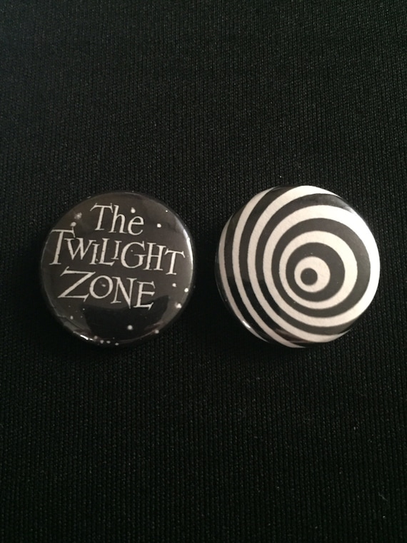 Handmade The Twilight Zone 1 Button Lapel Pin | Etsy