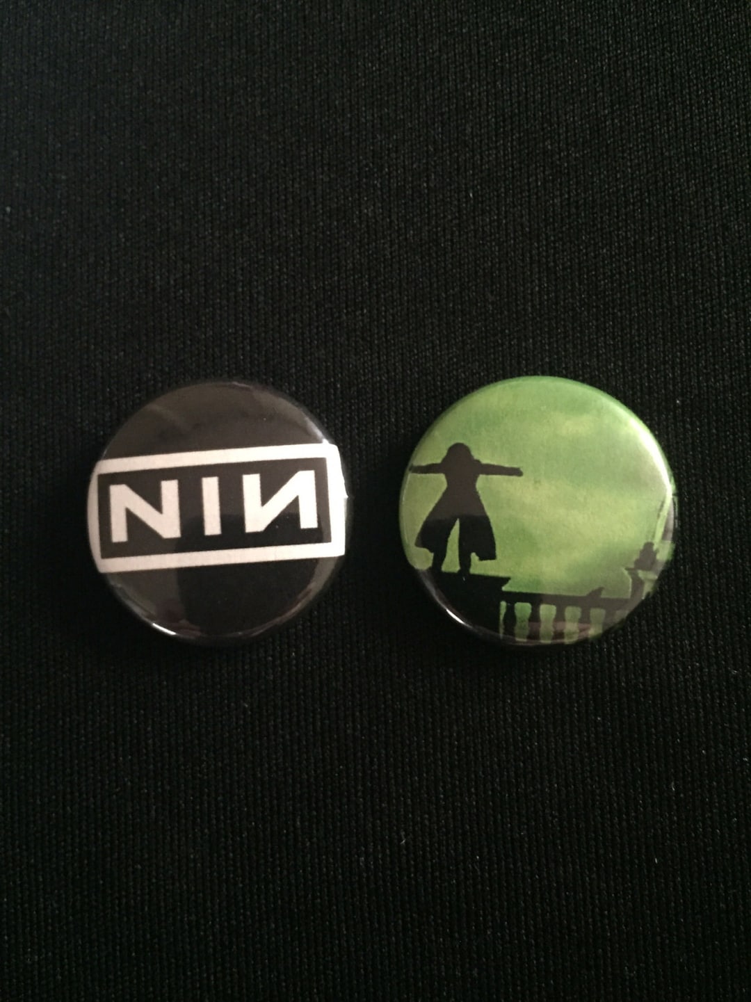 Handmade Nine Inch Nails Trent Reznor 1 Button Lapel Pin - Etsy