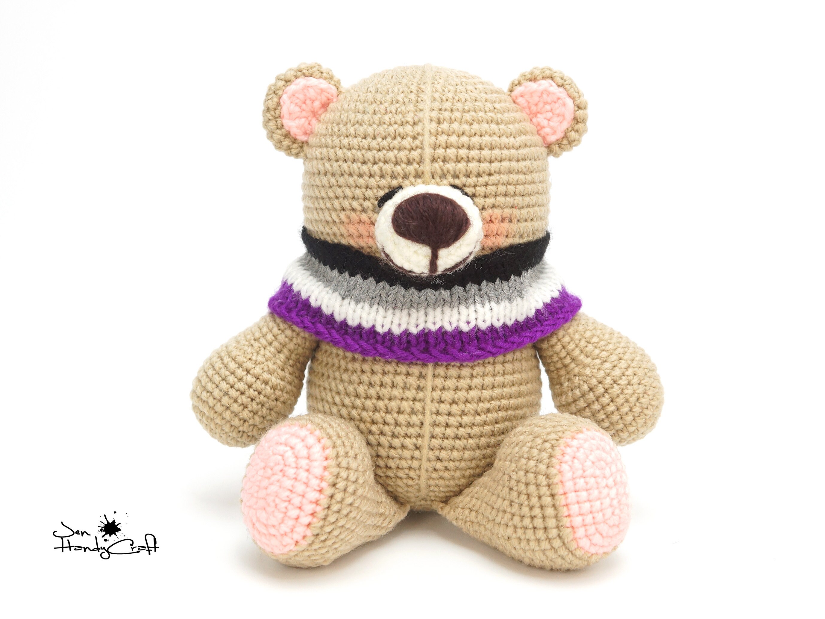 Stuffed Teddy Bear With LGBT Pride Flag Scarf Gay Lesbian - Etsy Australia