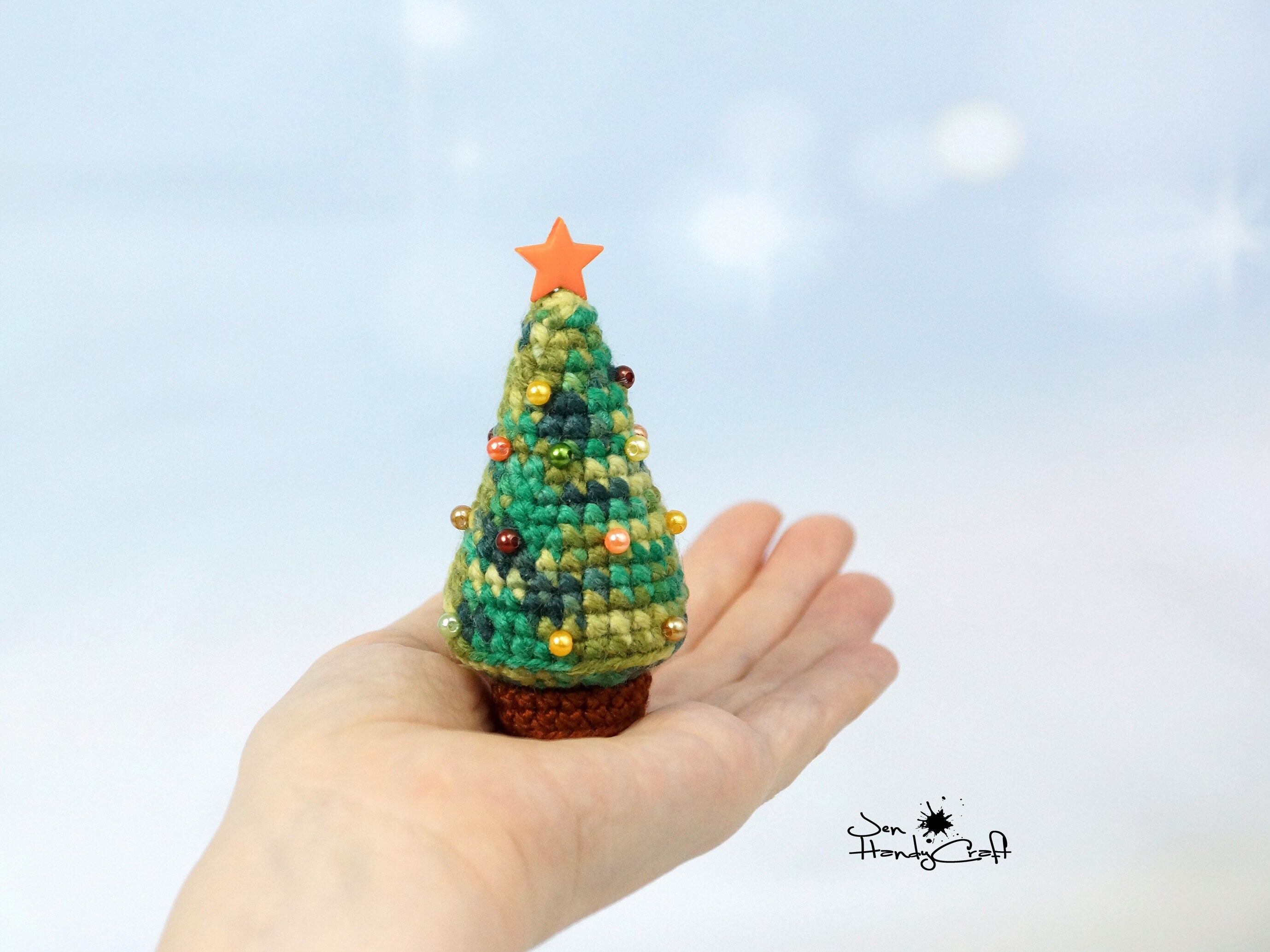 Tiny Christmas Tree Plushie Miniature Christmas Tree Xmas | Etsy Australia