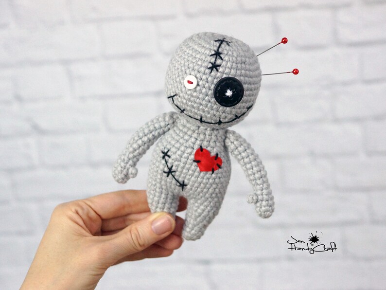 Peluche de muñeca vudú de Halloween Figura de vudú linda y - Etsy España