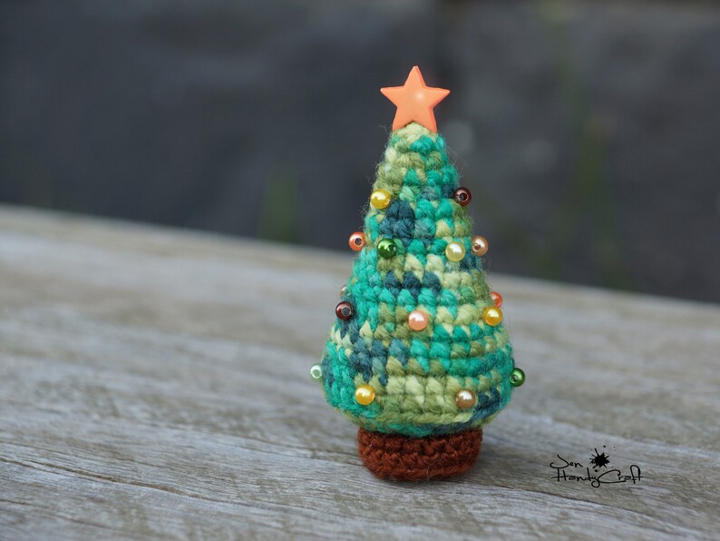 Tiny Christmas Tree Plushie Miniature Christmas Tree Xmas - Etsy Australia