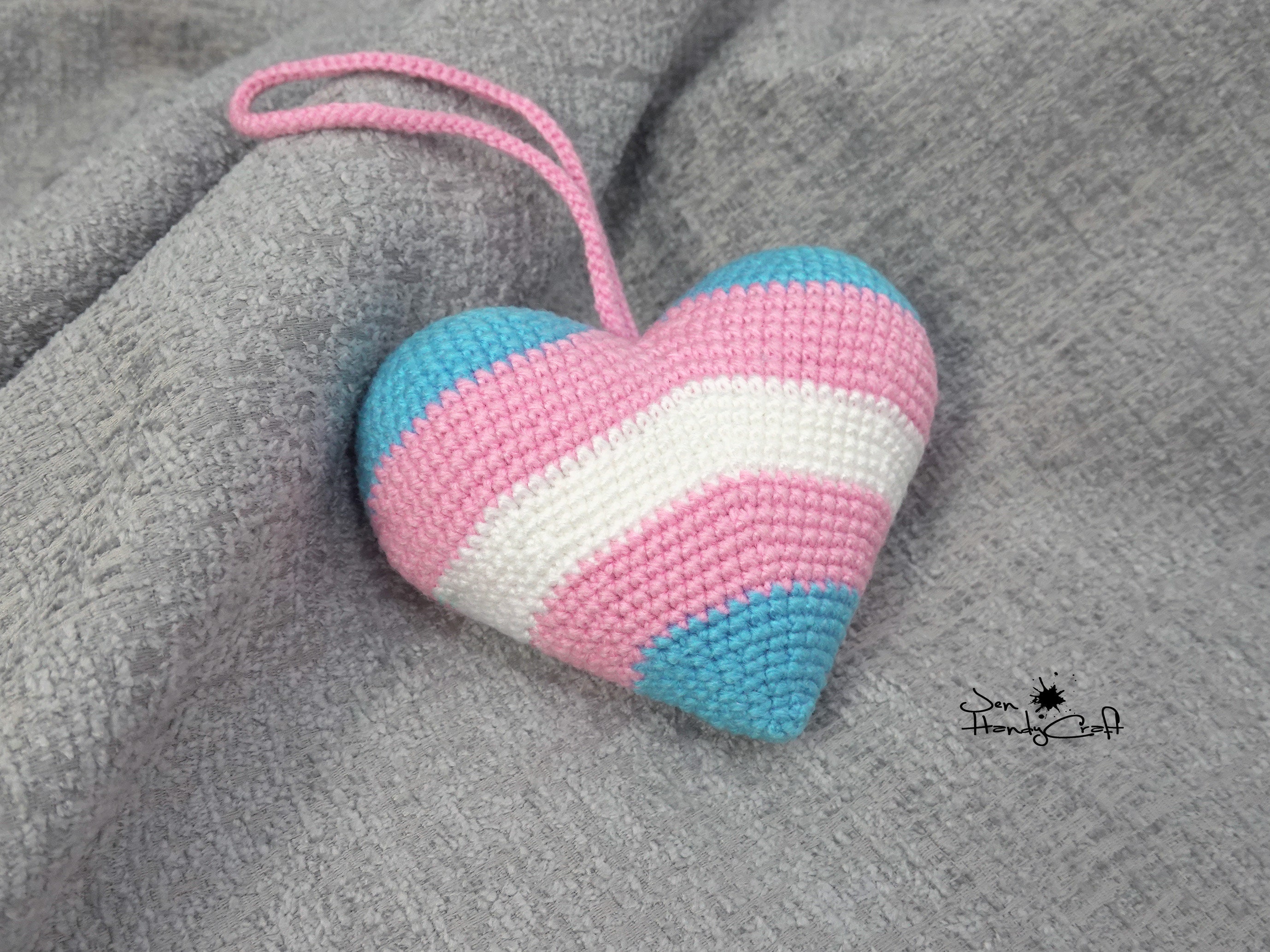 Transgender Pride heart LGBTQ Pride heart ornament Pride | Etsy