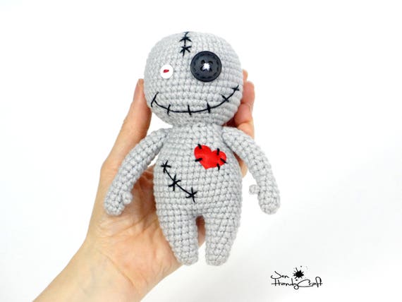 Peluche de muñeca vudú de Halloween Figura de vudú linda y - Etsy España