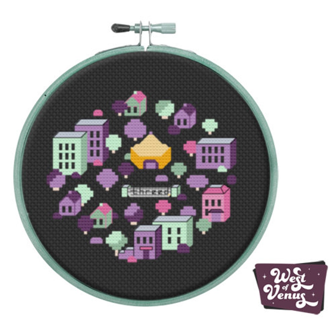 PDF PATTERN - Threed Cross-stitch - Earthbound / Mother 2 Series - Etsy