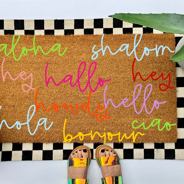 Welcome Mat - Etsy
