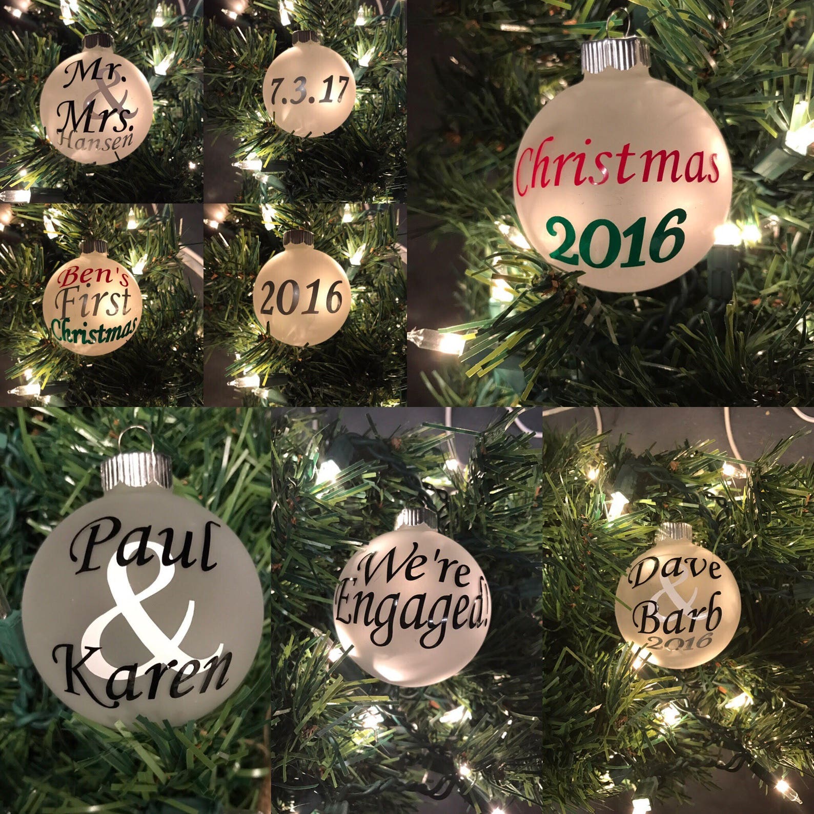 Custom Ornament Order Etsy