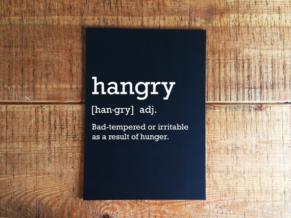Hangry Definition
