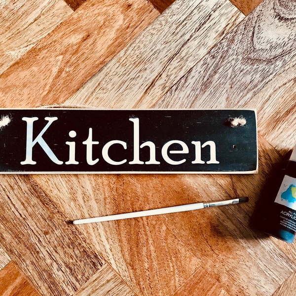 Wooden Kitchen Signs - Etsy UK