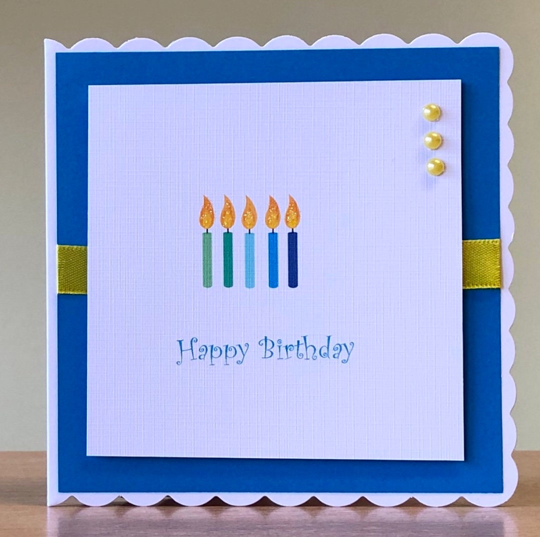 Handmade Birthday Card Designs For Men