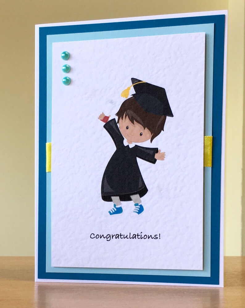 Graduation Card Handmade Graduation Card for Girls / Boys / - Etsy