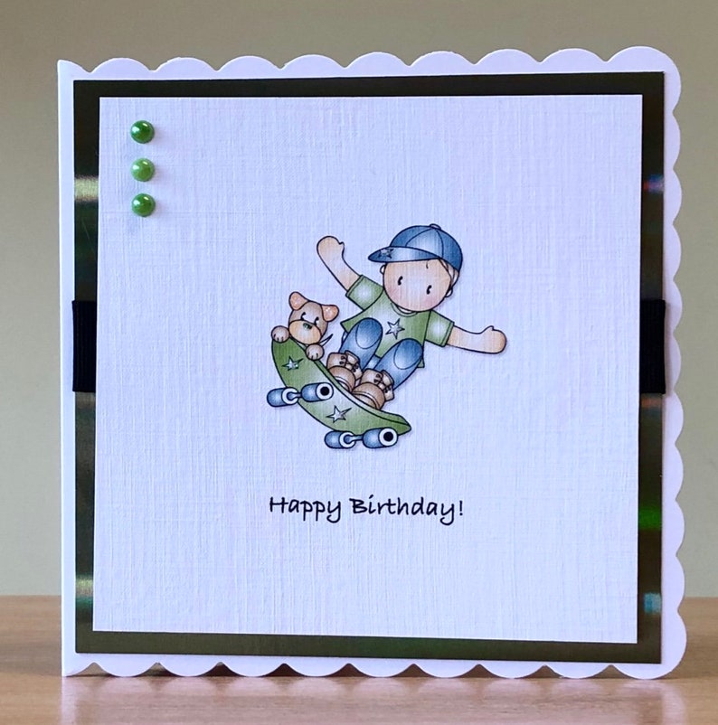 Birthday Card Handmade Cute Boy Card for Children/boys/ - Etsy