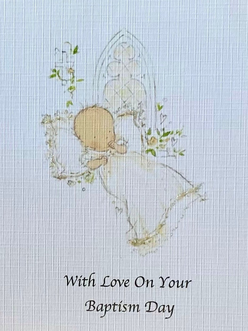Christening Card Handmade Cute Christening Card Handmade - Etsy UK