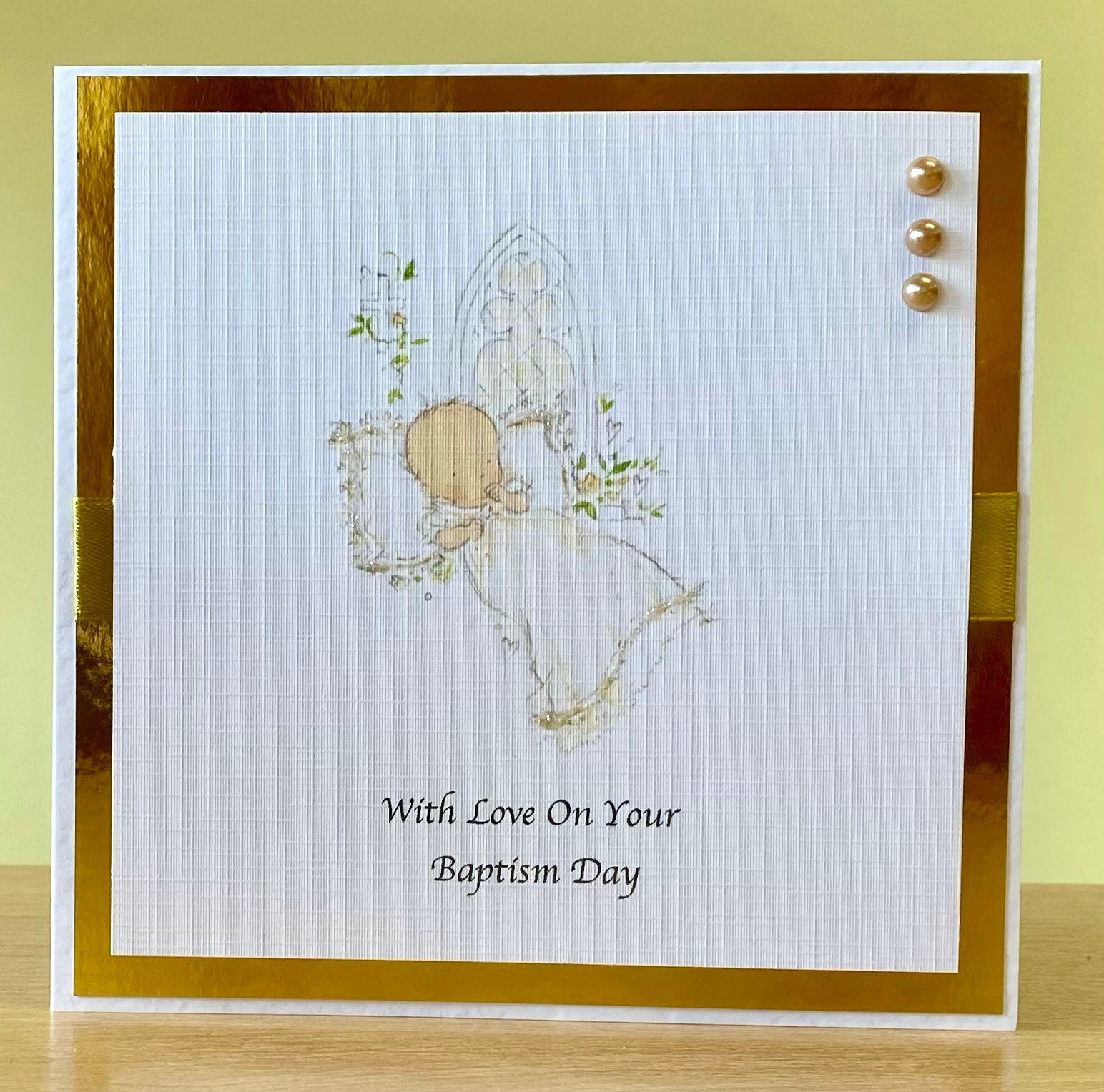 Christening Card Handmade Cute Christening Card Handmade - Etsy UK