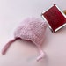Bunny Peach Hat Crochet Pattern, Bunny Crochet Pattern, Rabbit Crochet ...