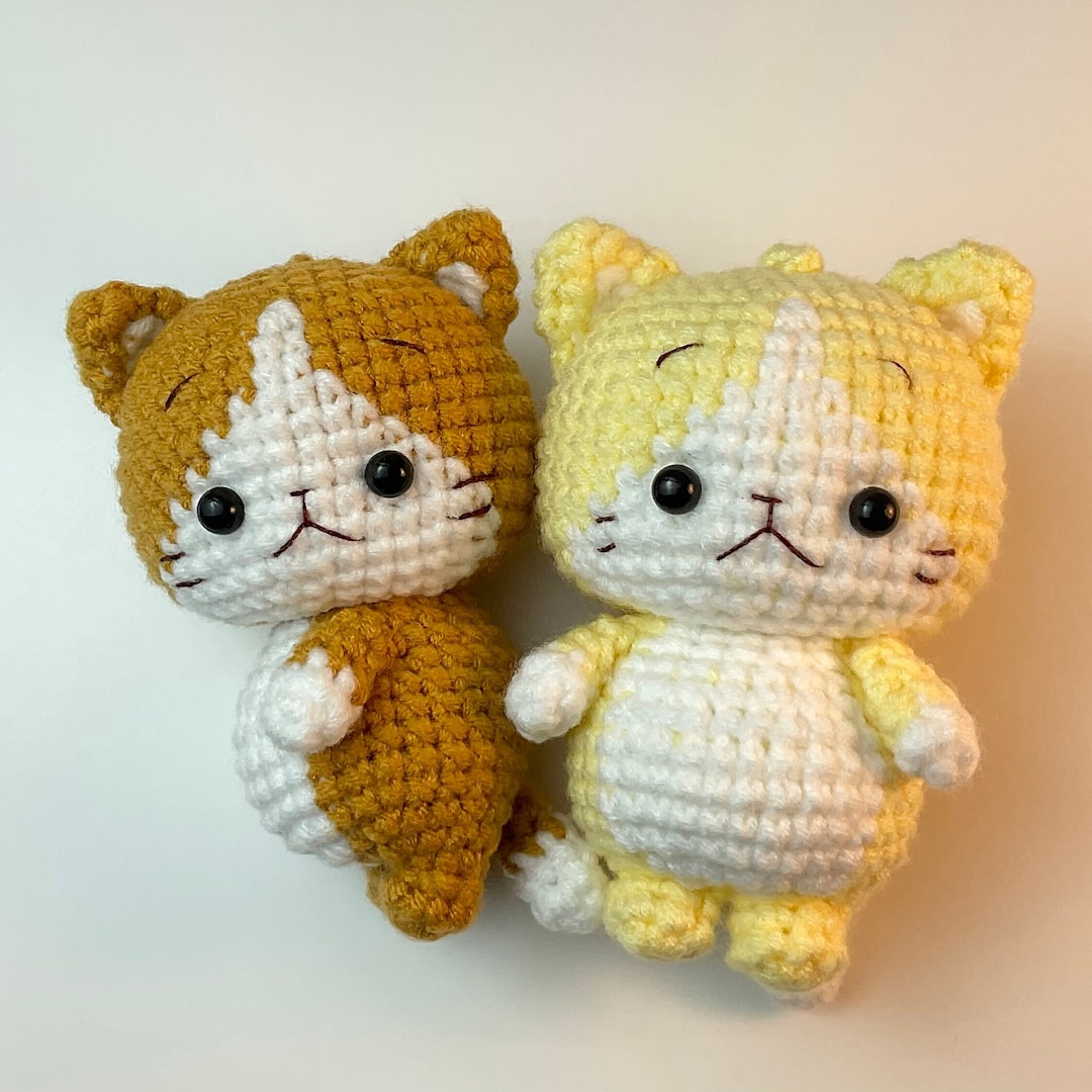 Cat Amigurumi Pattern/ Cat Crochet Pattern - Etsy