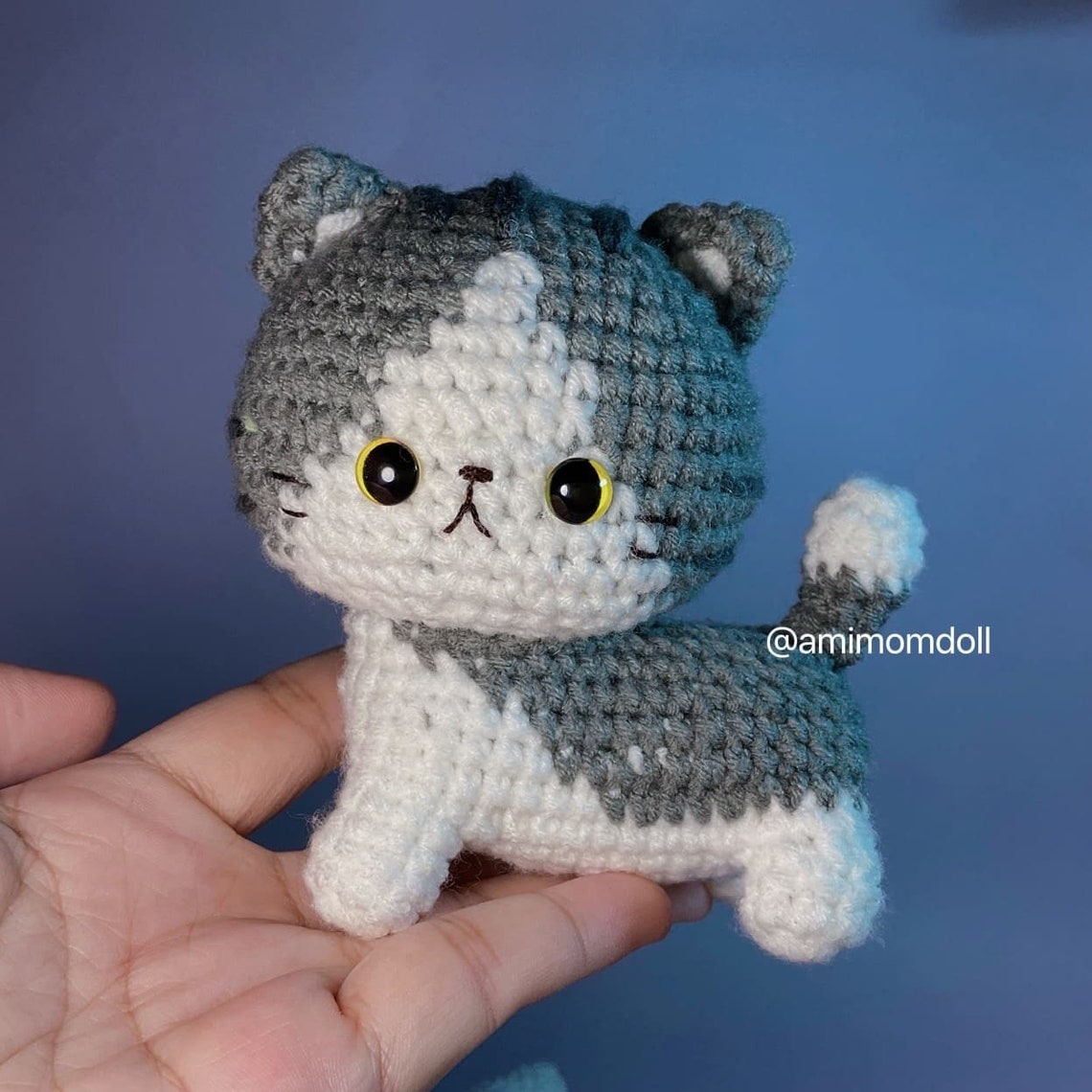 Crochet Cat Pattern / Cat Pattern / Crochet Tabby Cat Pattern - Etsy