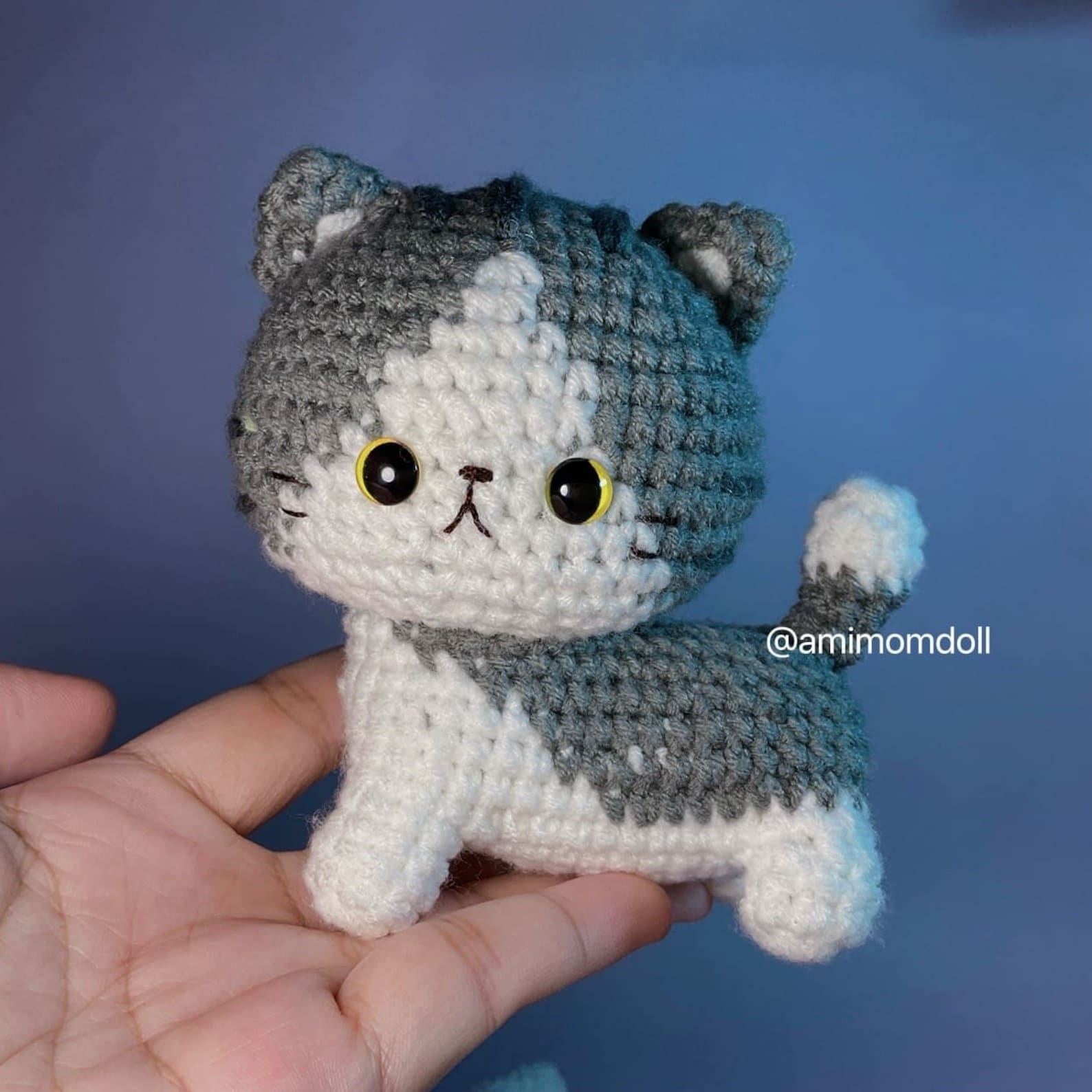 Crochet Cat Pattern / Cat Pattern / Crochet Tabby Cat Pattern - Etsy