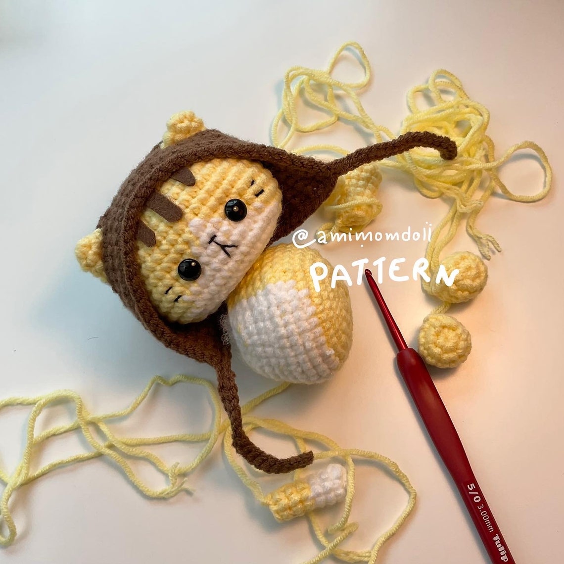 Crochet Cat Pattern PDF - Etsy
