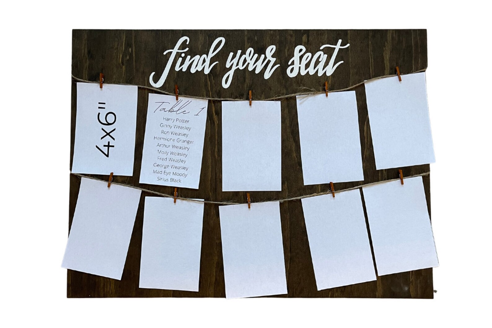 Your Seat Awaits Hand Painted Wedding Sign // Wedding Seating - Etsy