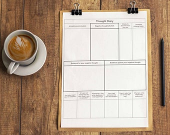 thinking positive printable bookmark motivation bookmark | Etsy