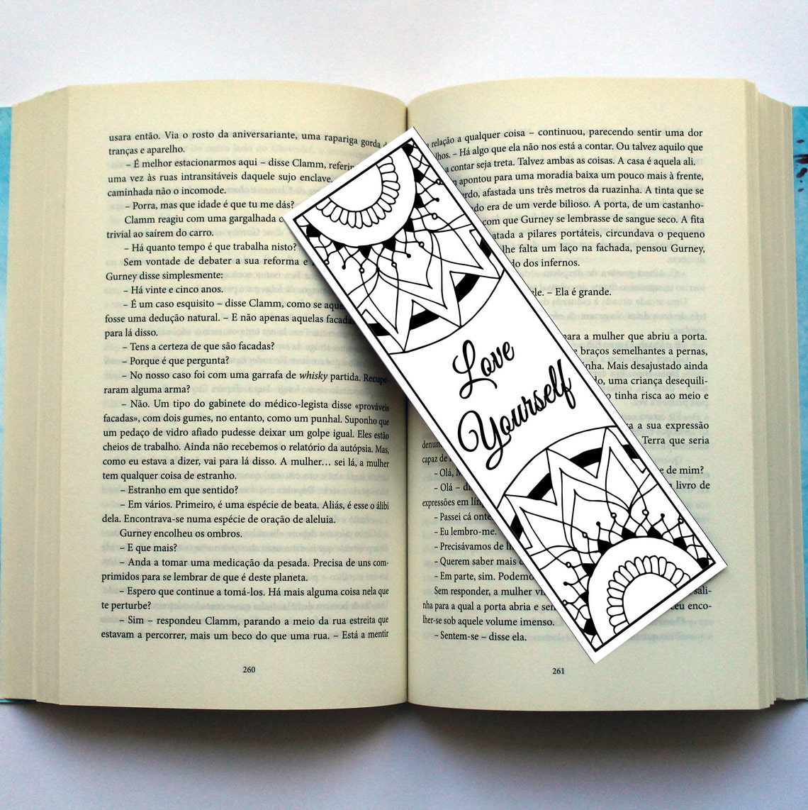 Thinking Positive, Printable Bookmark, Motivation Bookmark, Inspiration ...