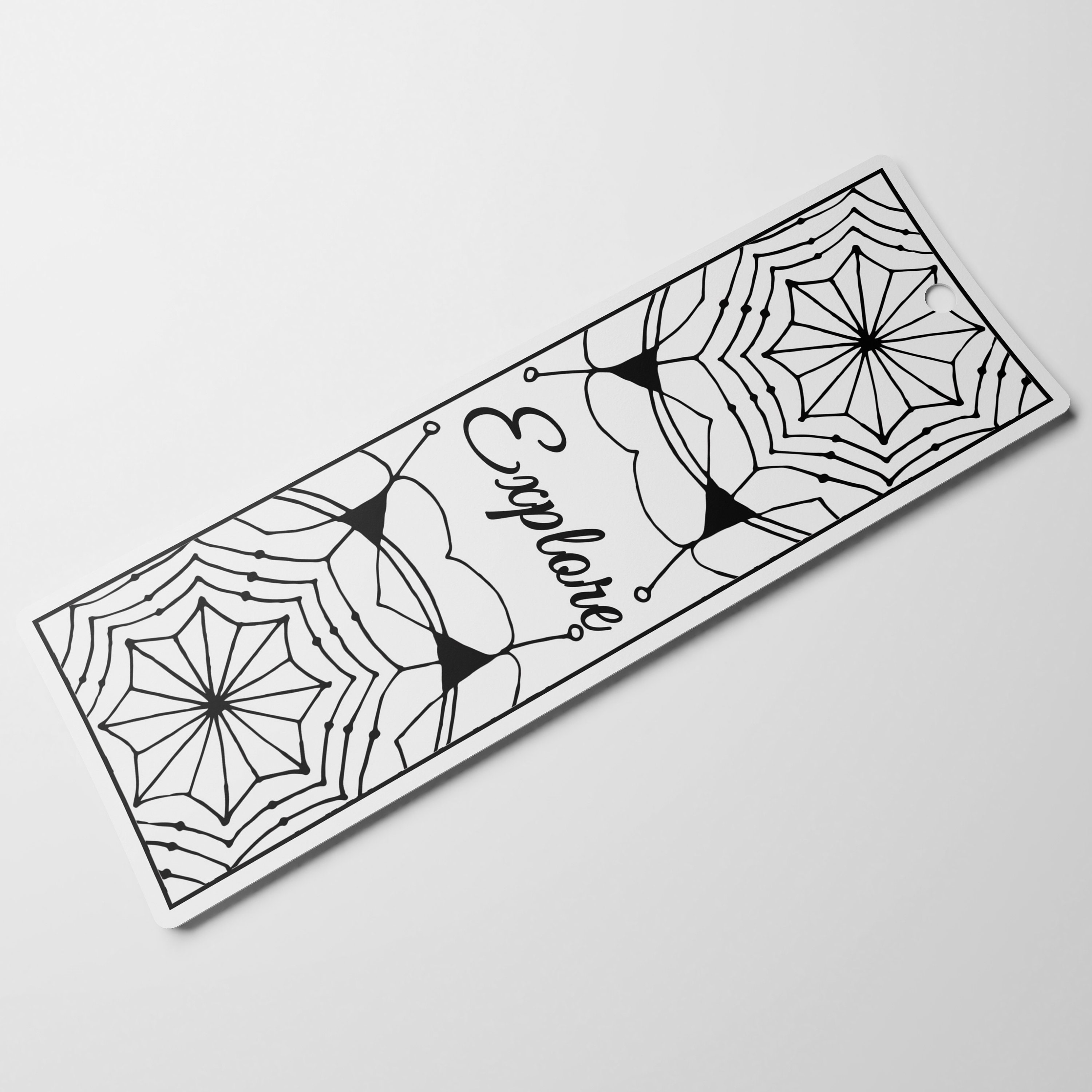 Thinking Positive, Printable Bookmark, Motivation Bookmark, Inspiration ...